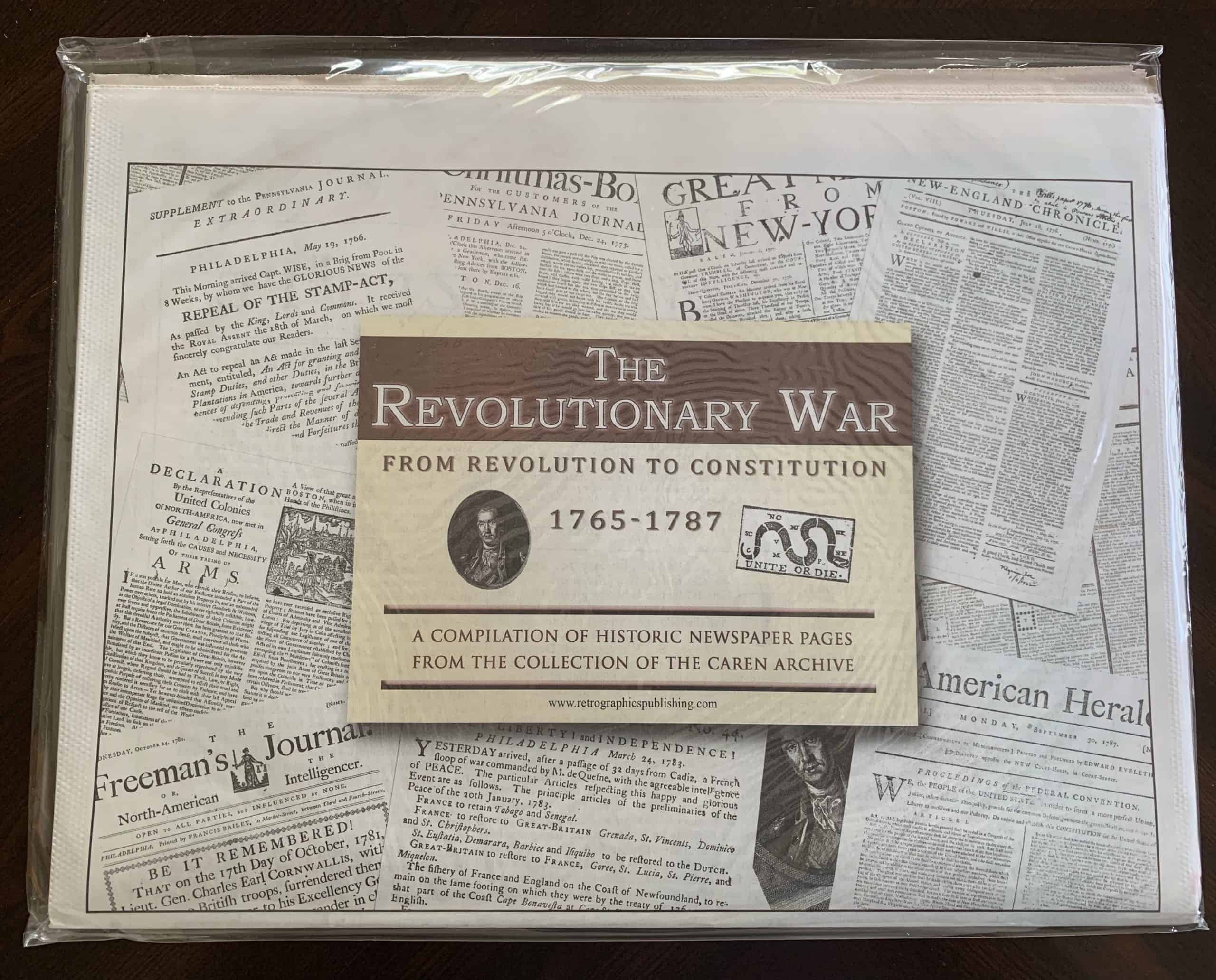 Revolutionary War Newspaper Project