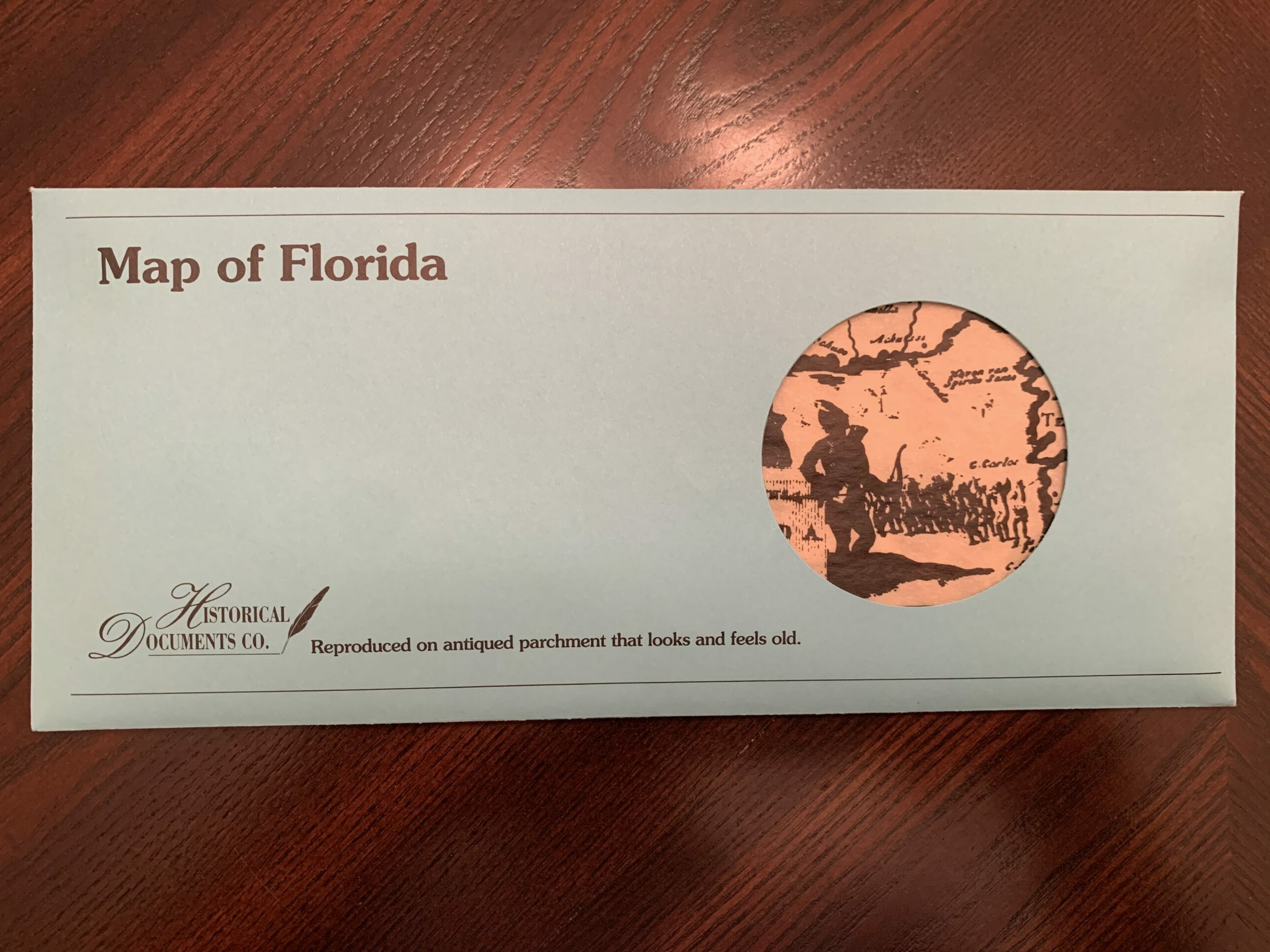 Map of Florida & Southeast in 1539 – Heartfelt History