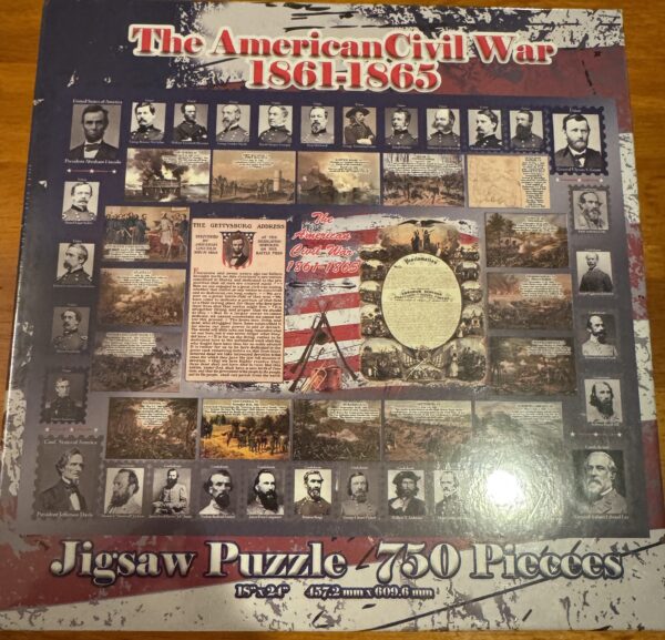 The American Civil War Jigsaw Puzzle – Heartfelt History™