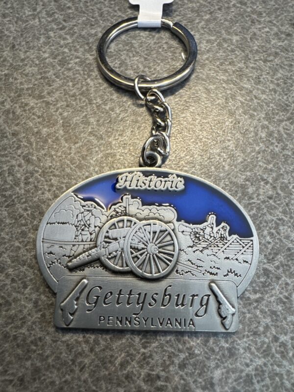 Historic Gettysburg Cannon Keychain - Heartfelt History™