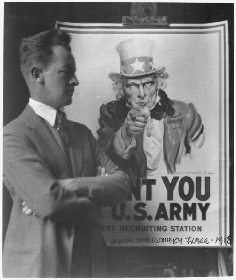 James Montgomery Flagg, the Face of Uncle Sam - Heartfelt History™